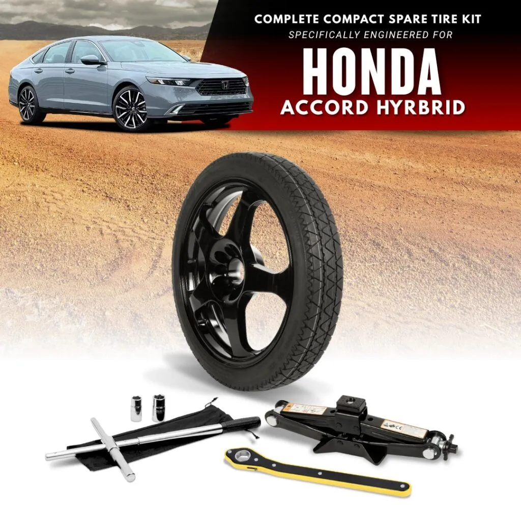 Honda Accord Hybrid Spare Tire Kits. Light Alloy, Durable | Modern Spare