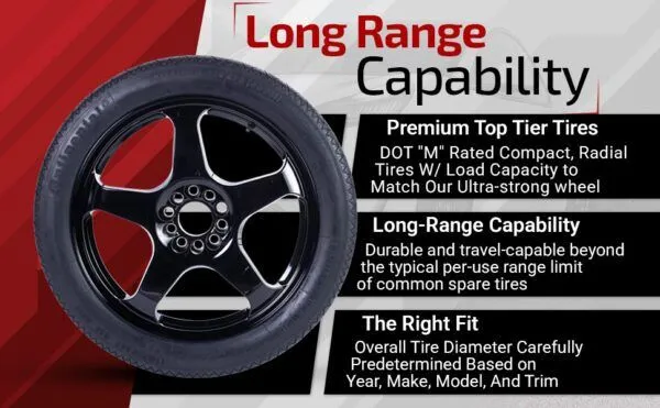 2023-'26 Lexus RX Series Spare Tire Kit. Alloy, Space-Saver | Modern Spare